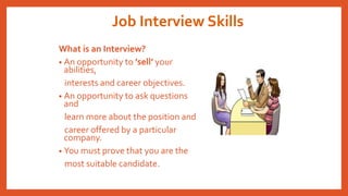 Job interview skills by ibsar | PPT