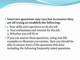 Job interview week 3 | PPT