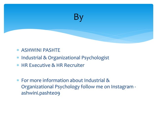 Job involvement ppt | PPTX