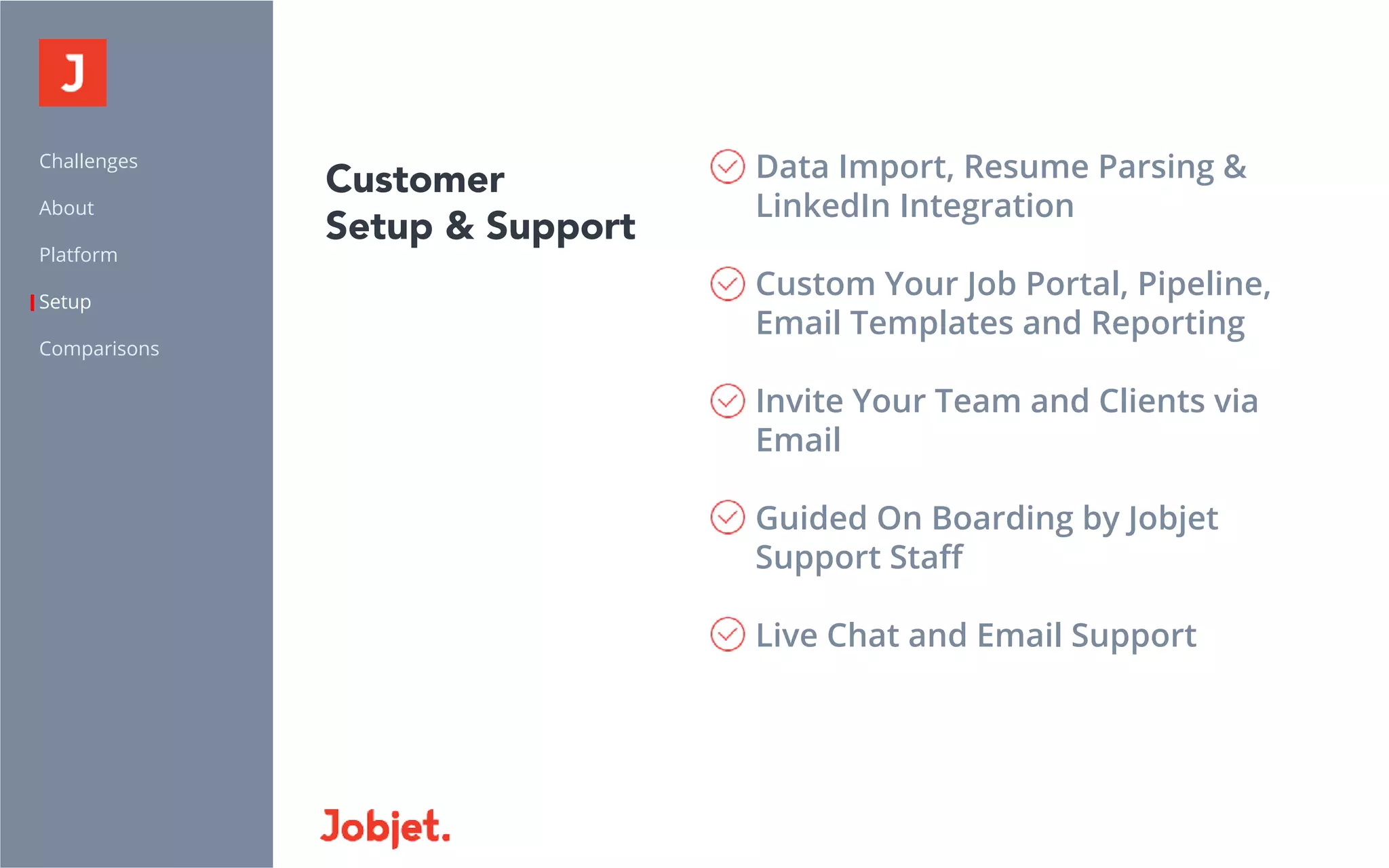 Jobjet - Applicant Tracking System Overview | PDF