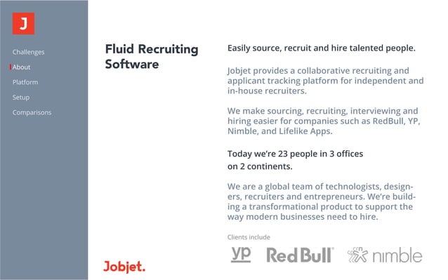 Jobjet - Applicant Tracking System Overview | PPT