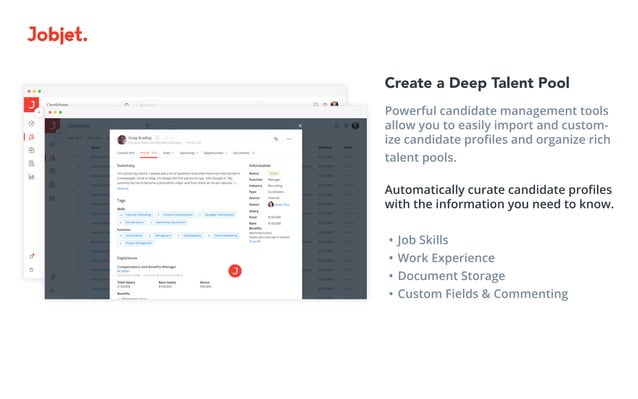 Jobjet - Applicant Tracking System Overview | PPT