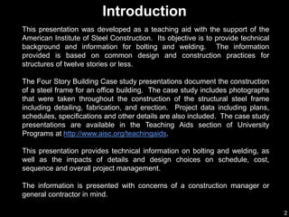 Steel structure presentation for students | PPT