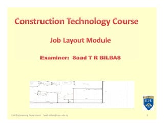 Job Layout | PPT