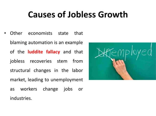 Jobless growth - Manu Melwin Joy | PPT