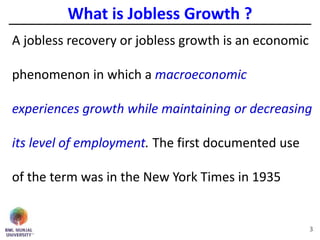 Job less growth 29 Jan16 | PPT