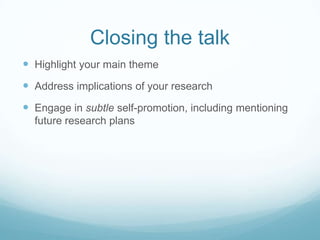 Powerpoint for Academic Job Talks | PPTX