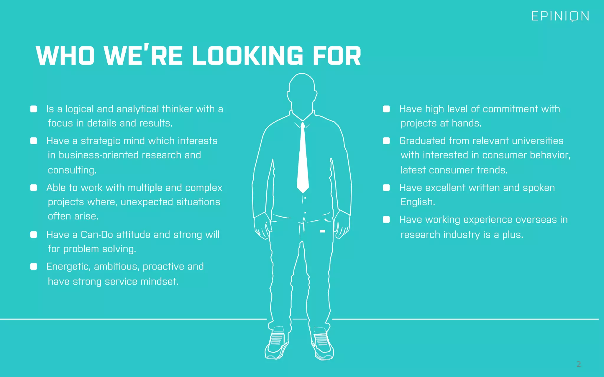 New Career Opportunities at Epinion. | PDF