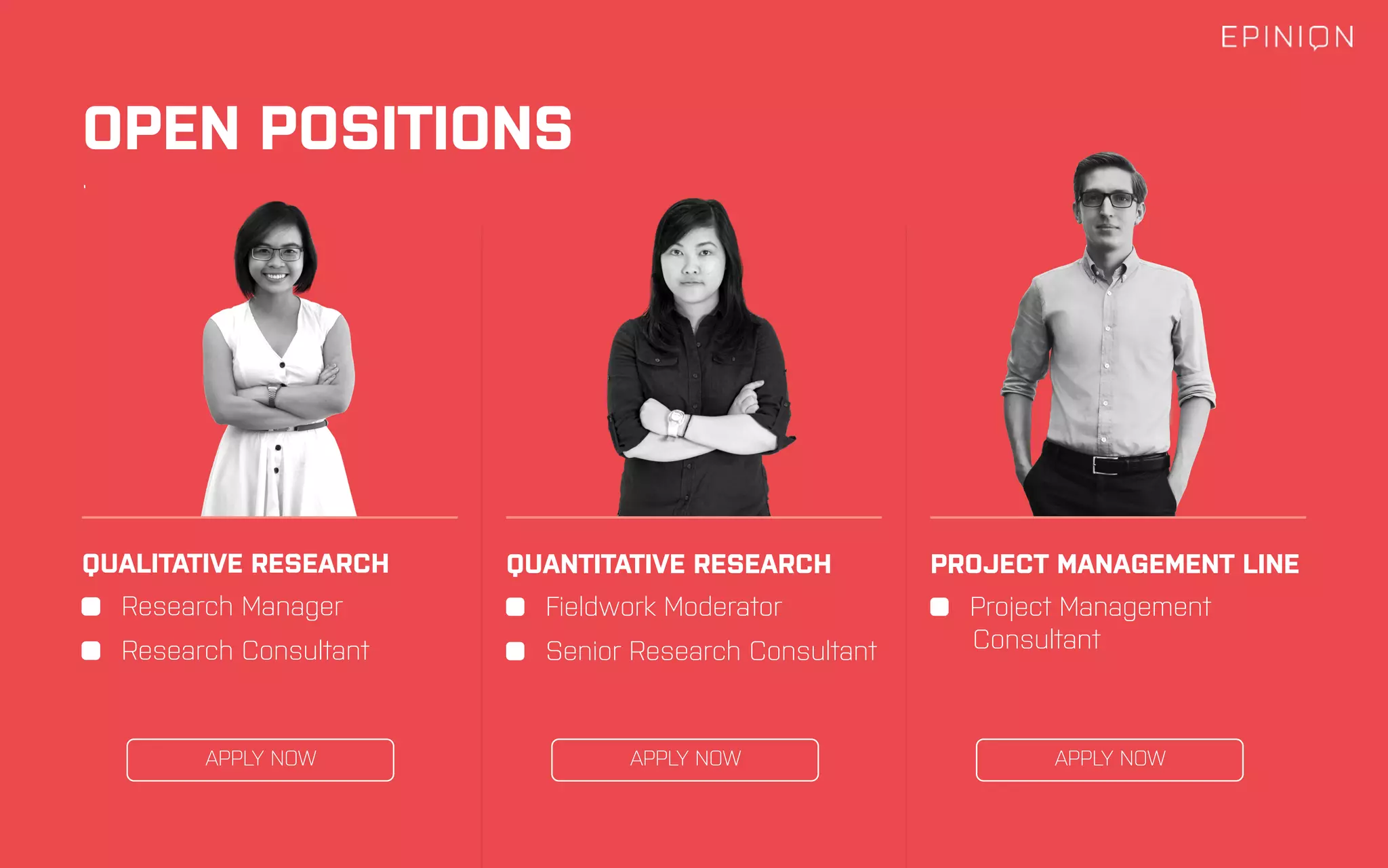 New Career Opportunities at Epinion. | PDF