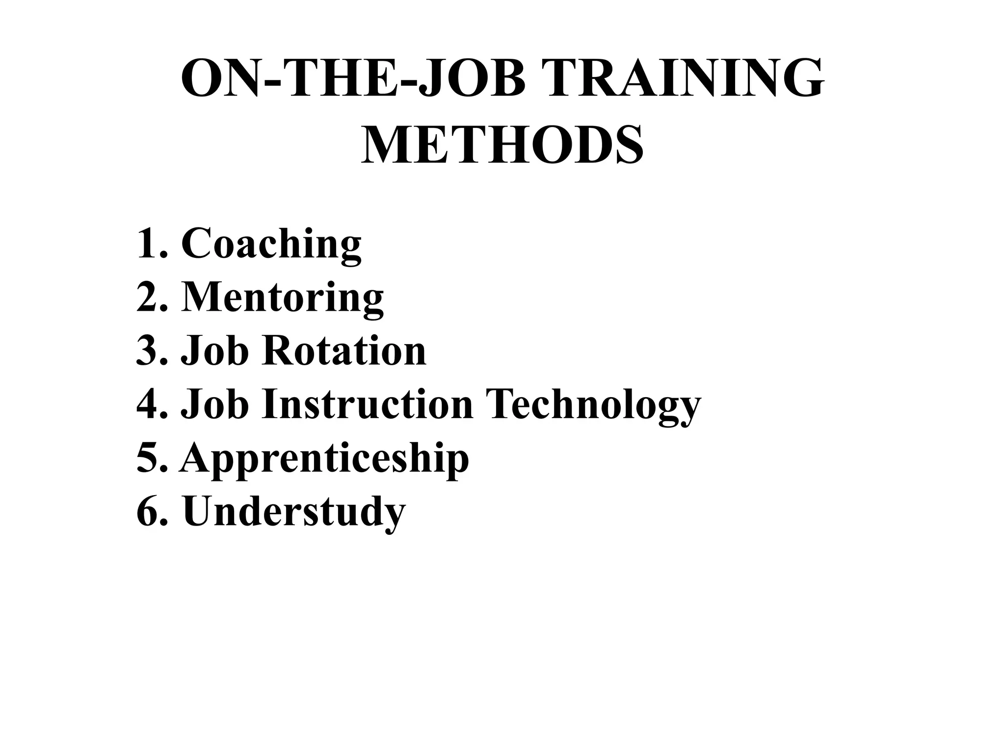 Job methods | PPTX