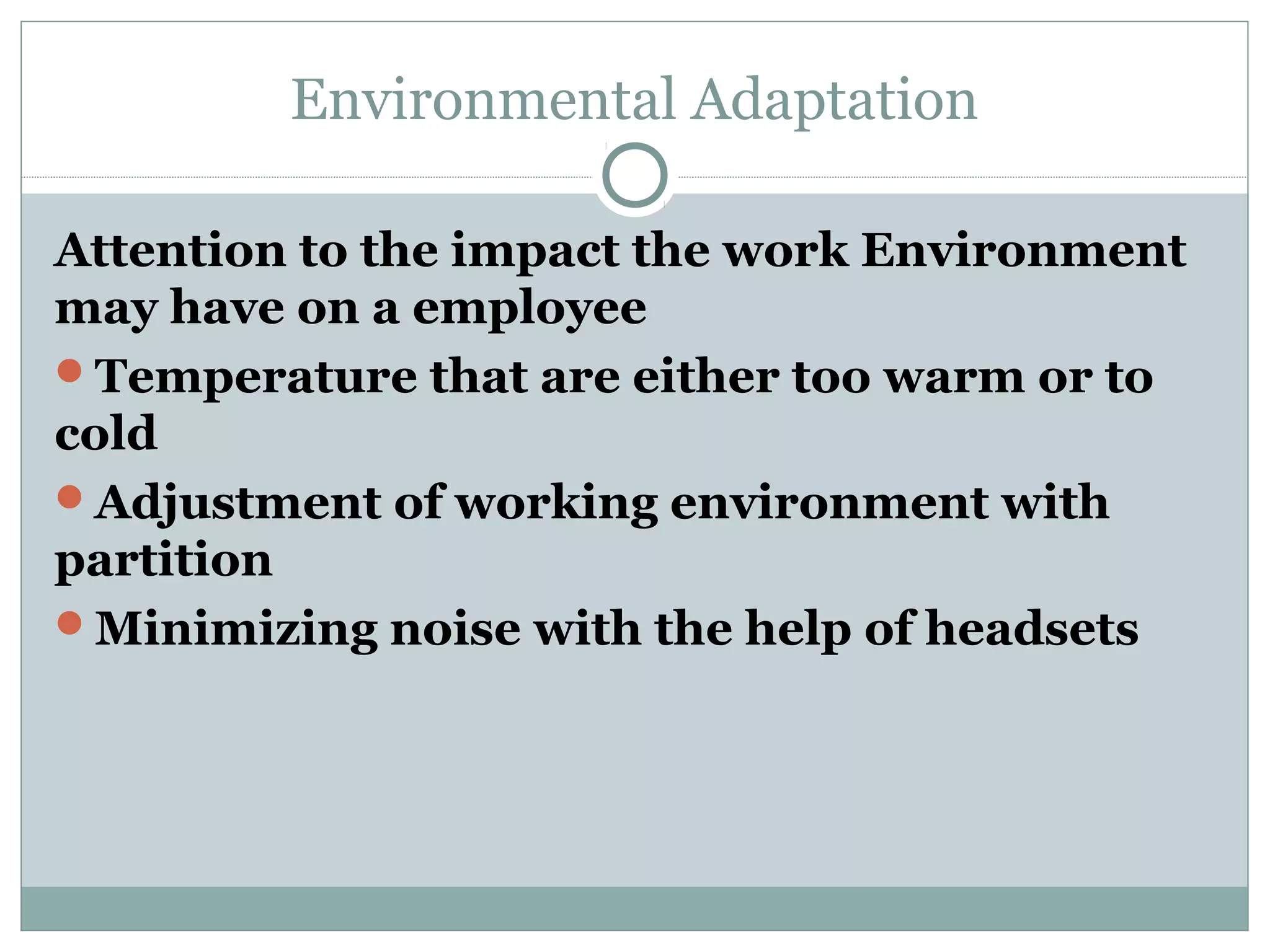 Job modifications community physiotherapy | PPT