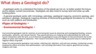 job of geologist in true meaning .pdf