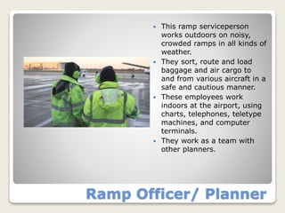 Job opportunities in aviation | PPTX