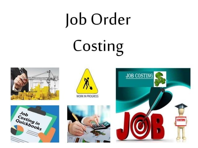 Job order costing | PPTX