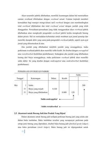 Kalkulasi Biaya Pesanan (Job Order Costing) | PDF