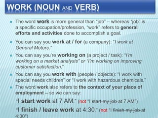 Job or work ni2 | PPTX