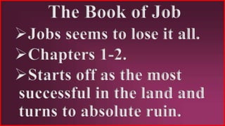Job Part 1 Questions of a man in agony 8-20-23 PPT.pptx