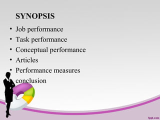 Job performance main | PPT