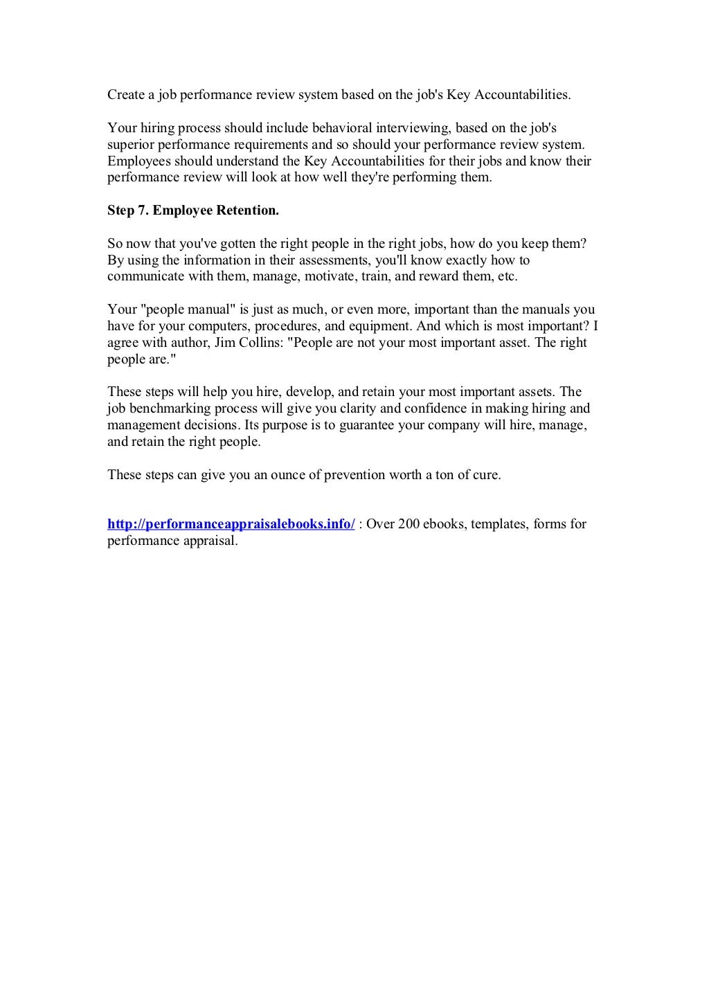Job Performance Review Examples Job Performance Review Examples