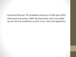 Job Placements | PPTX