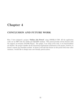 online job portal system | PDF