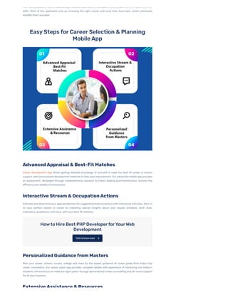 Job Portal App Development | Career counselling App | PDF