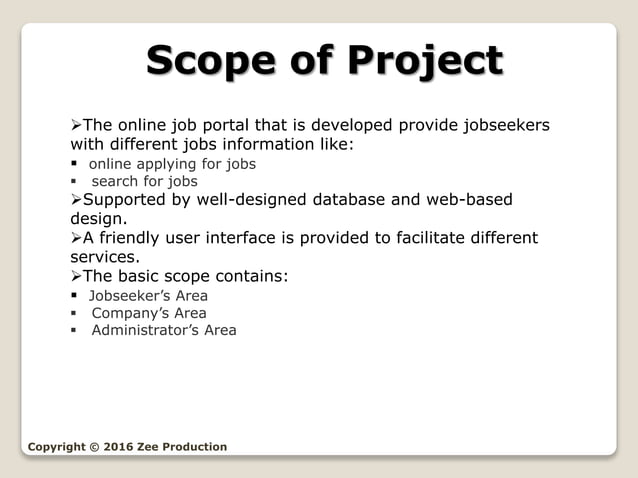 Online Job Portal (UML Diagrams) | PPTX