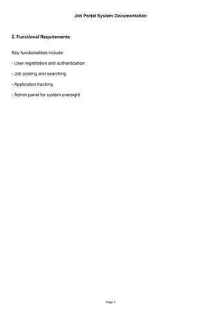 Job_Portal_System_Documentation complete | PDF