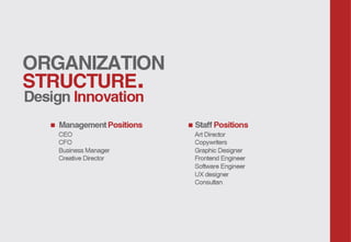 Job Position In The Creative Agency | PPTX