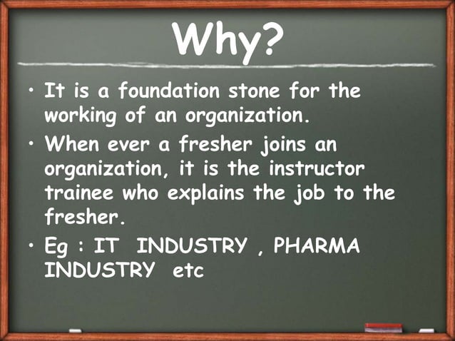 Job preference (training representative) | PPTX