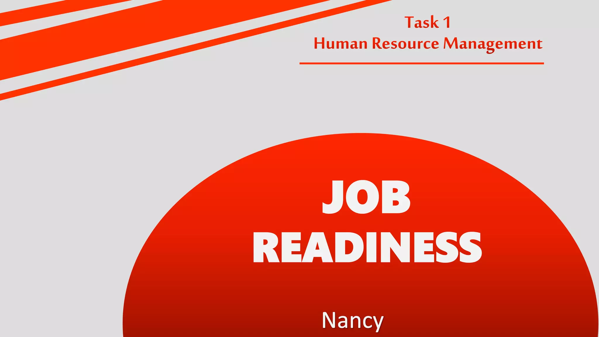 Job readiness | PPTX