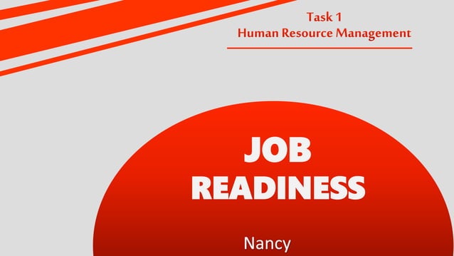 Job readiness | PPTX