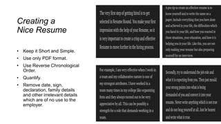 Job readiness | PPTX | Resume Writing and Advice | Job Search