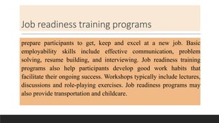 Job readiness and resume! | PPTX