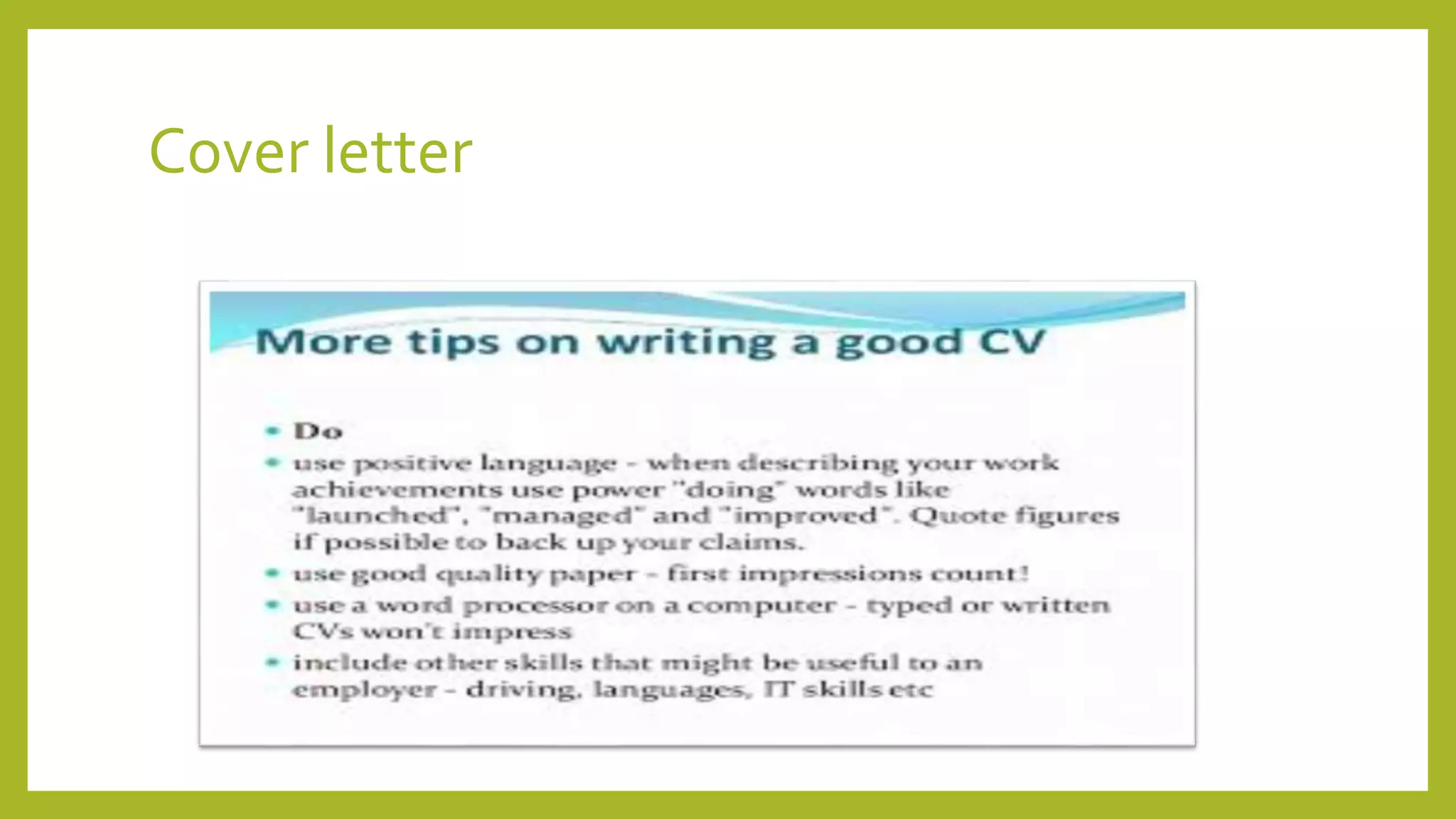 Job readiness and resume tips ppt | PPT