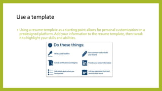Job readiness and resume tips ppt | PPT