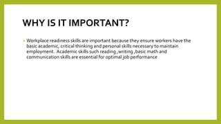 Job readiness and resume tips ppt | PPT