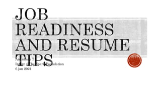 Job readiness article slides | PPTX