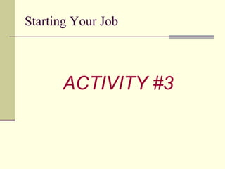 Job Readiness Presenatation | PPT