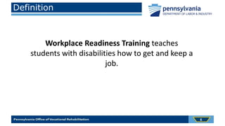 Job Readness Training 2024.PPT New comer job readiness slides | PPTX