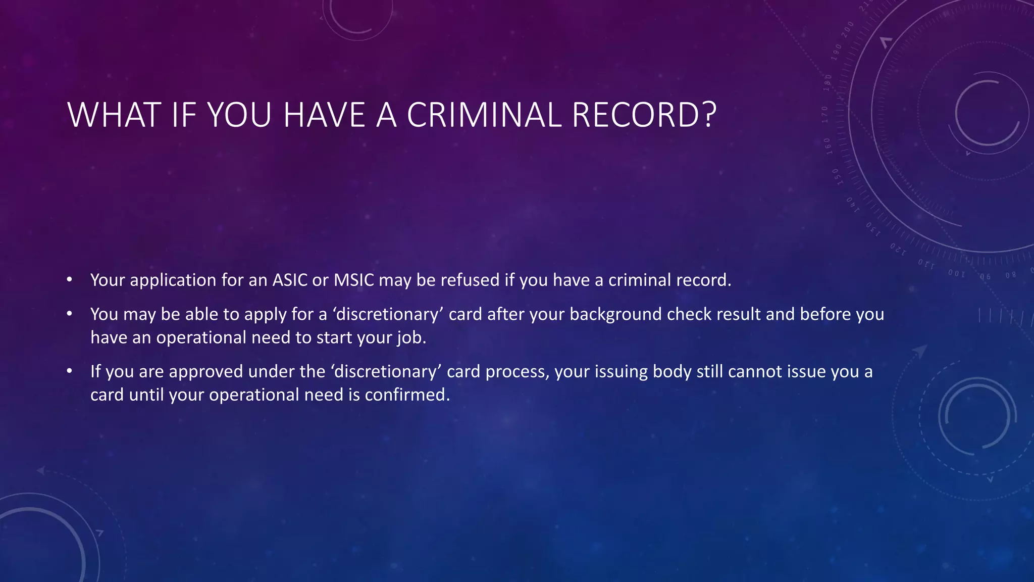 Job Ready MSIC and ASIC Cards | PPT