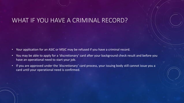 Job Ready MSIC and ASIC Cards | PPT