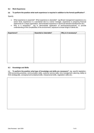 Job reclassification | PDF