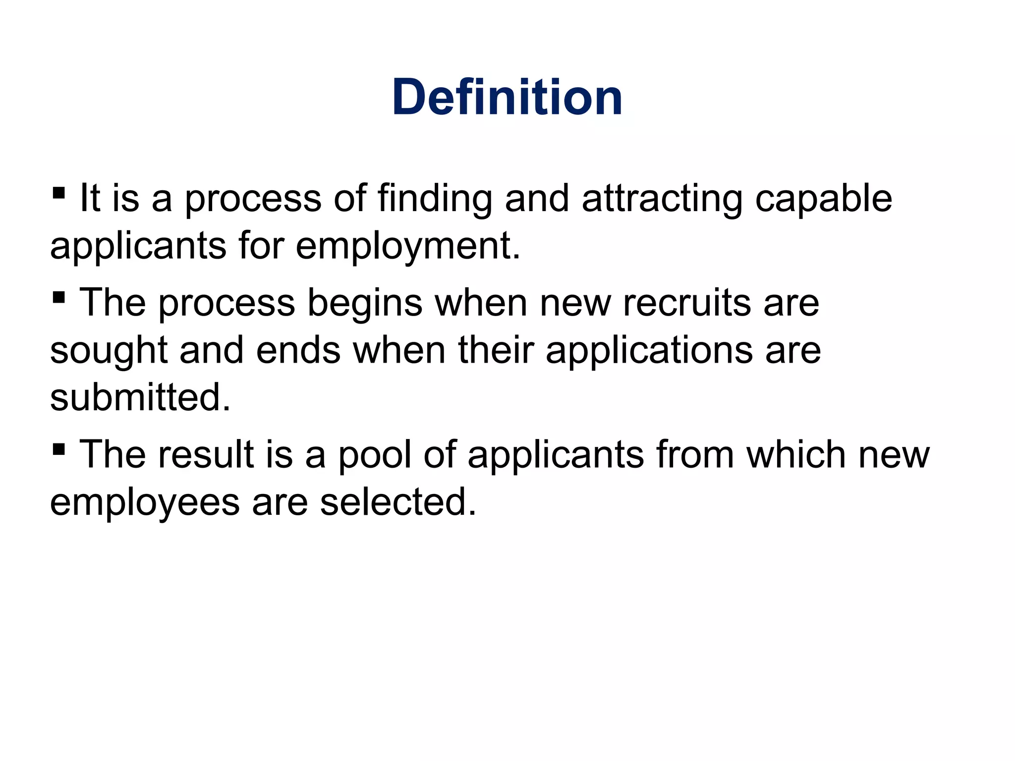Job recruitment | PPT