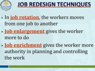 Job redesign | PPTX