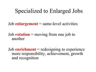 Job Redesign=10 | PPT