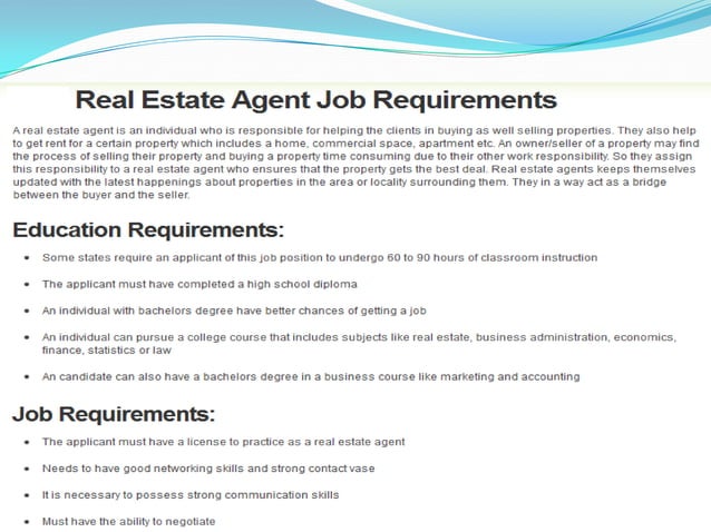 Job requirements | PPSX