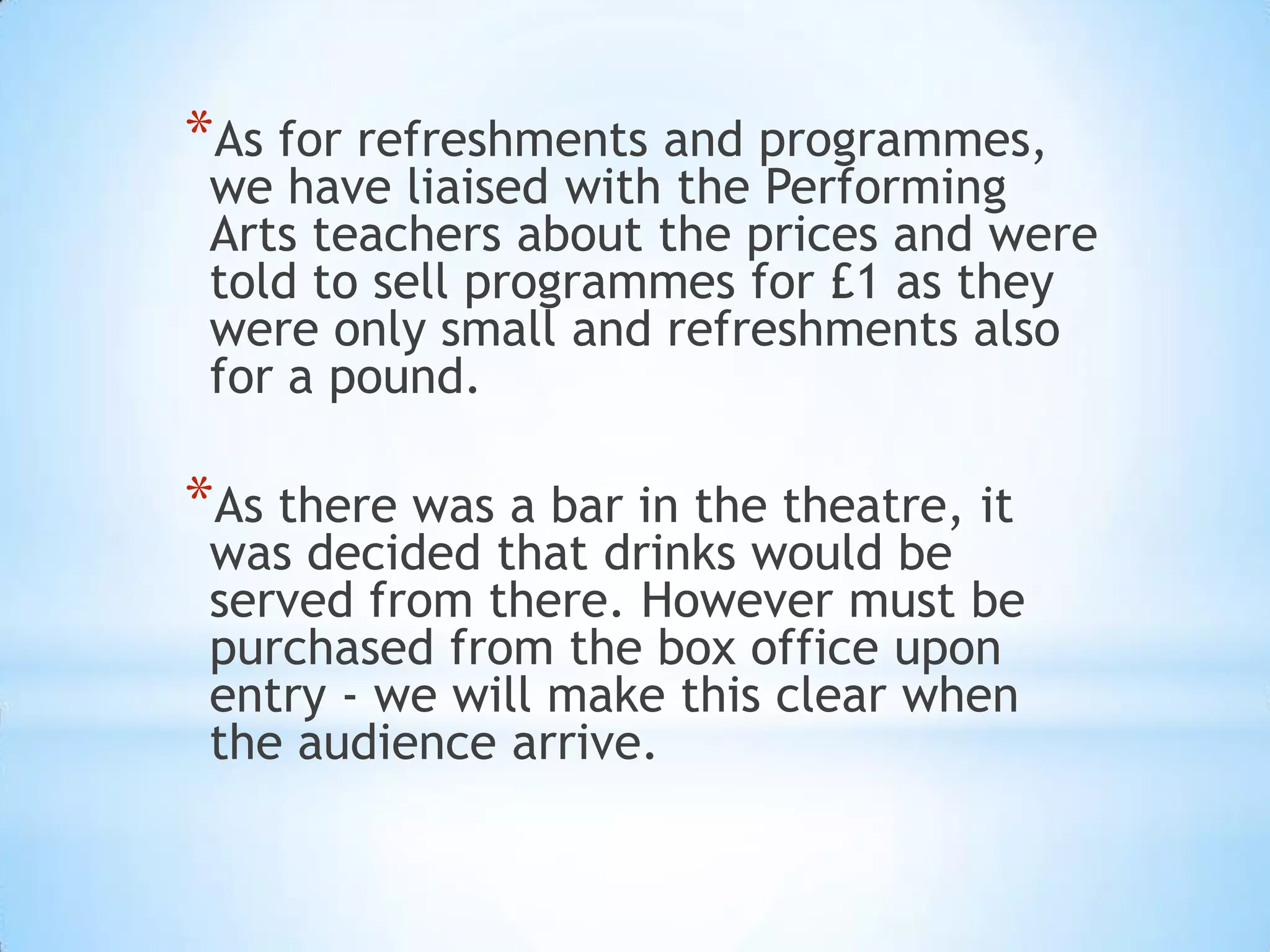 Job role – foh manager | PPTX