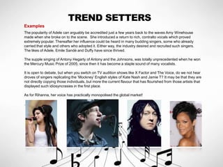 Singers and Lighting Technicians - Two job roles in the music industry ...