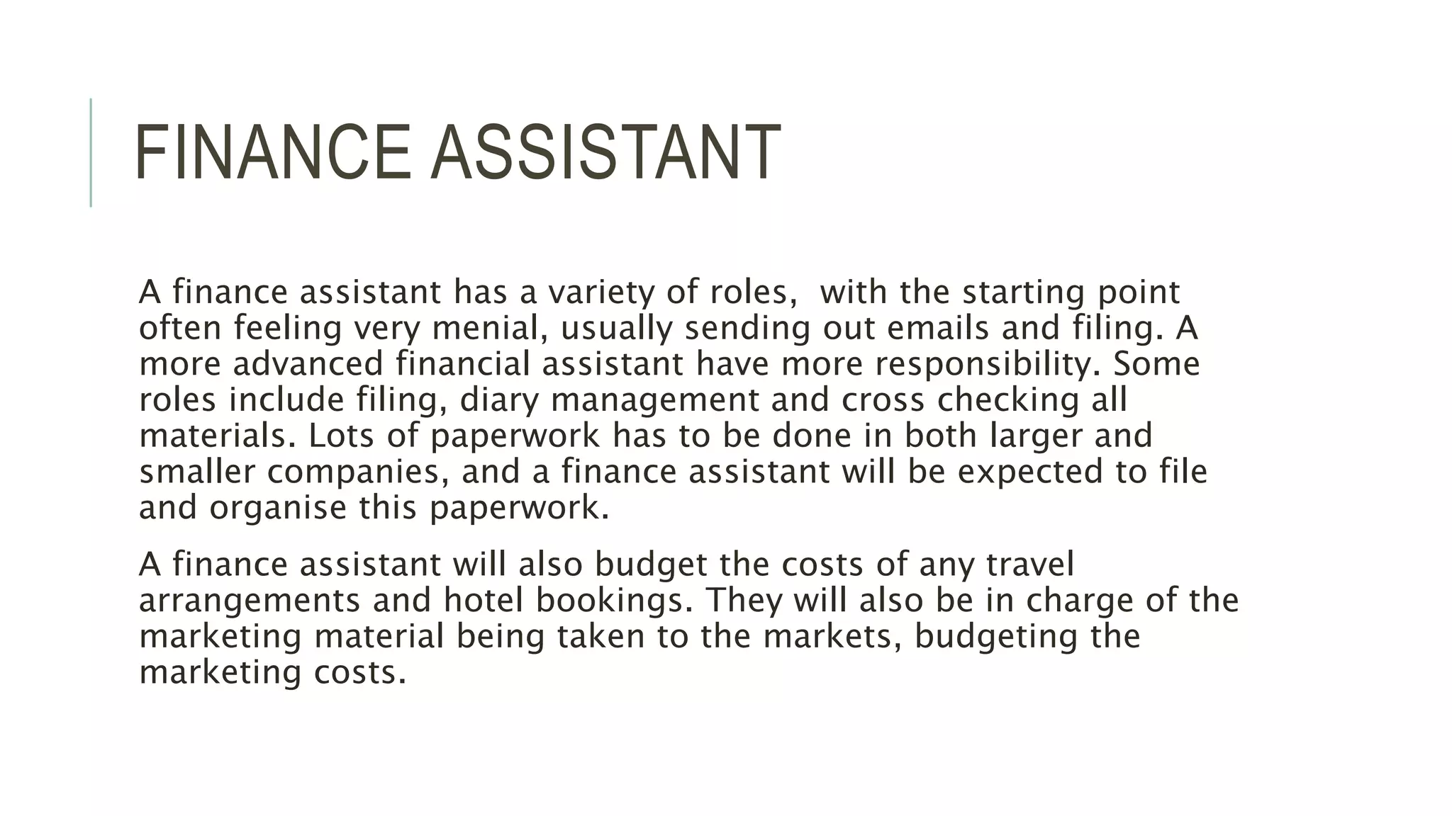 Job roles in the film industry | PPTX